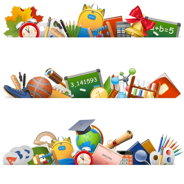 School borders Vector Art Stock Images | Depositphotos