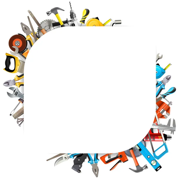 Carpentry tools border Vector Art Stock Images | Depositphotos