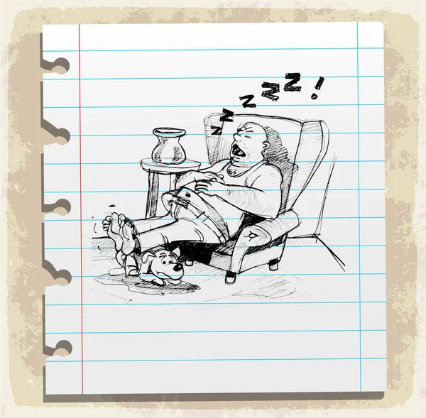 Couch potato Vector Art Stock Images | Depositphotos