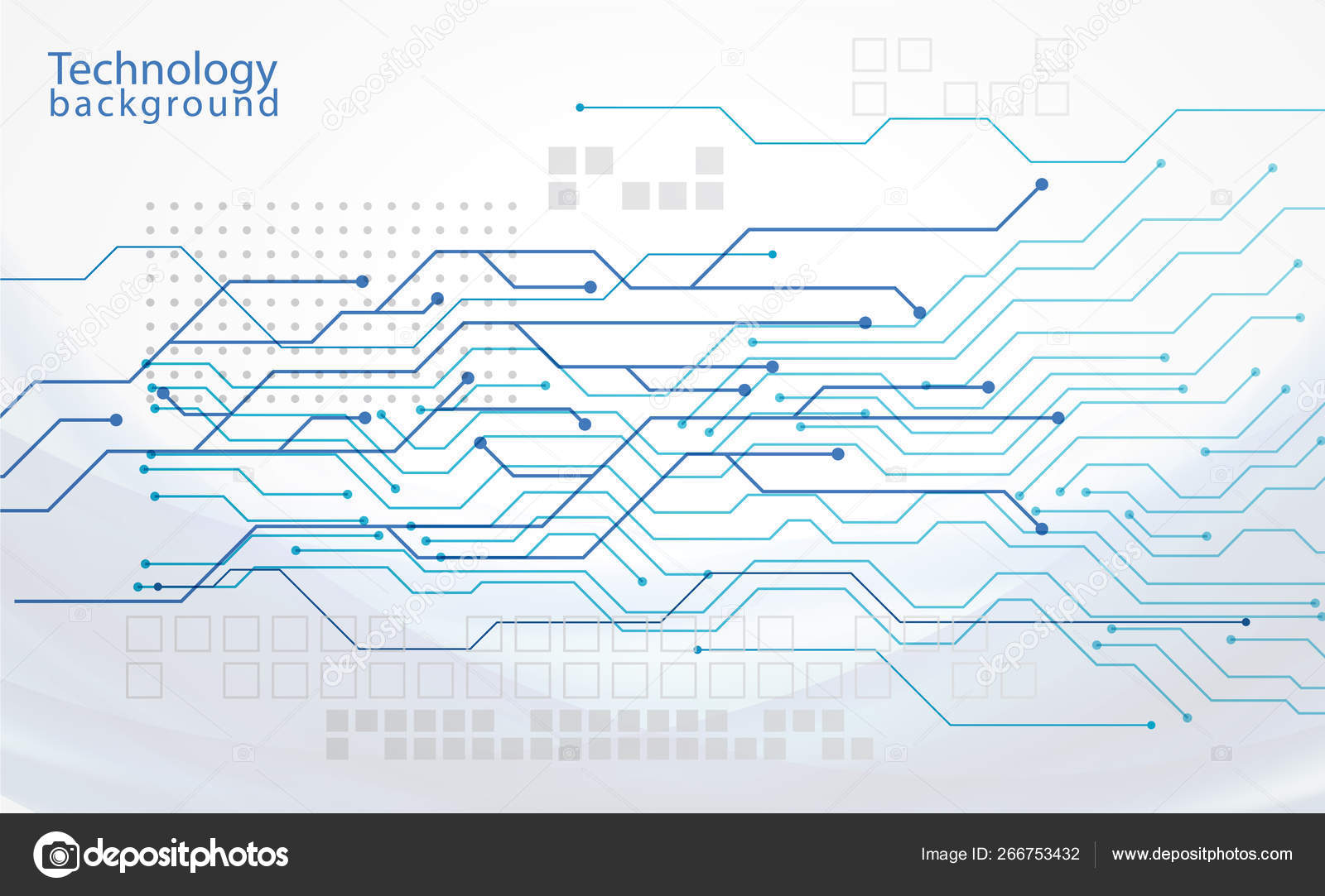 Abstract Connecting Dots Lines Connection Science Background Stock ...