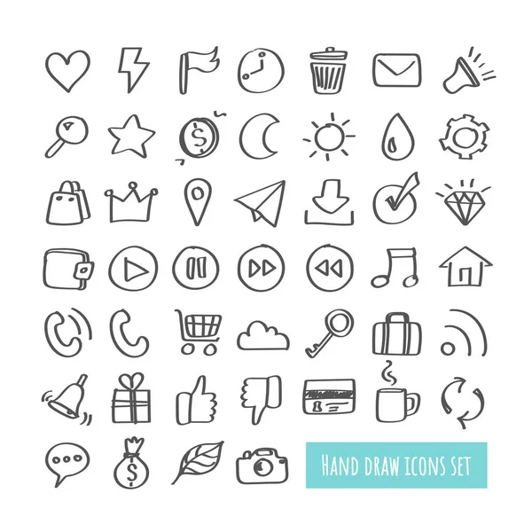 64 Thin Icons Set. — Stock Vector © Jizo #52892997