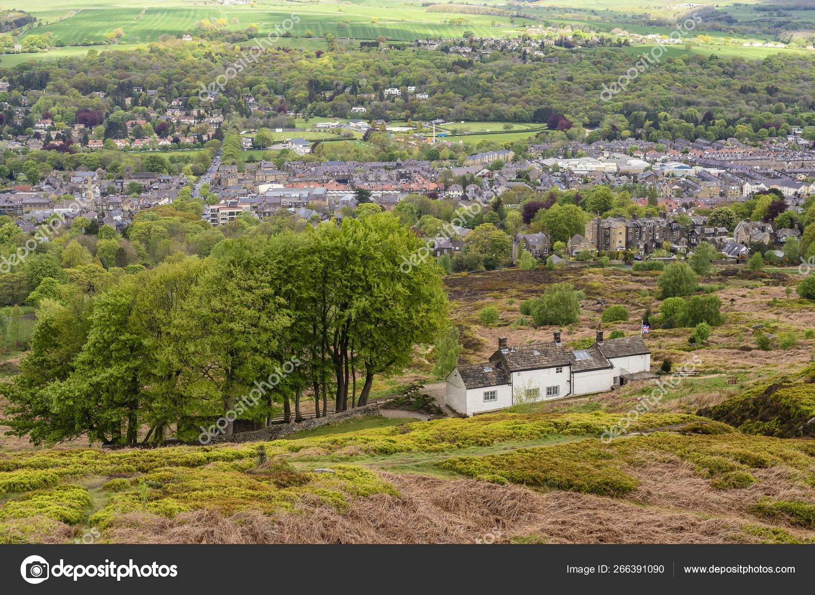 Walking Dales High Way Ilkley Addingham West Yorkshire Showing Swastika ...