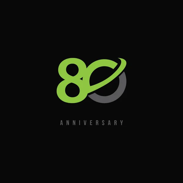 555 80 years logo Vector Images | Depositphotos