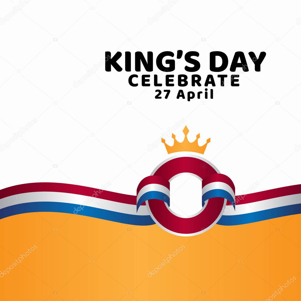 Día del Rey Celebra la Ilustración del Diseño de Plantillas Vectoriales ...