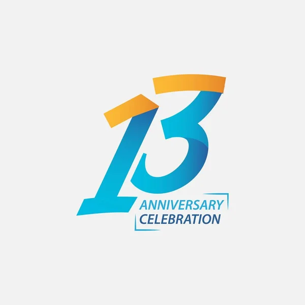 13th year logo Vector Art Stock Images | Depositphotos