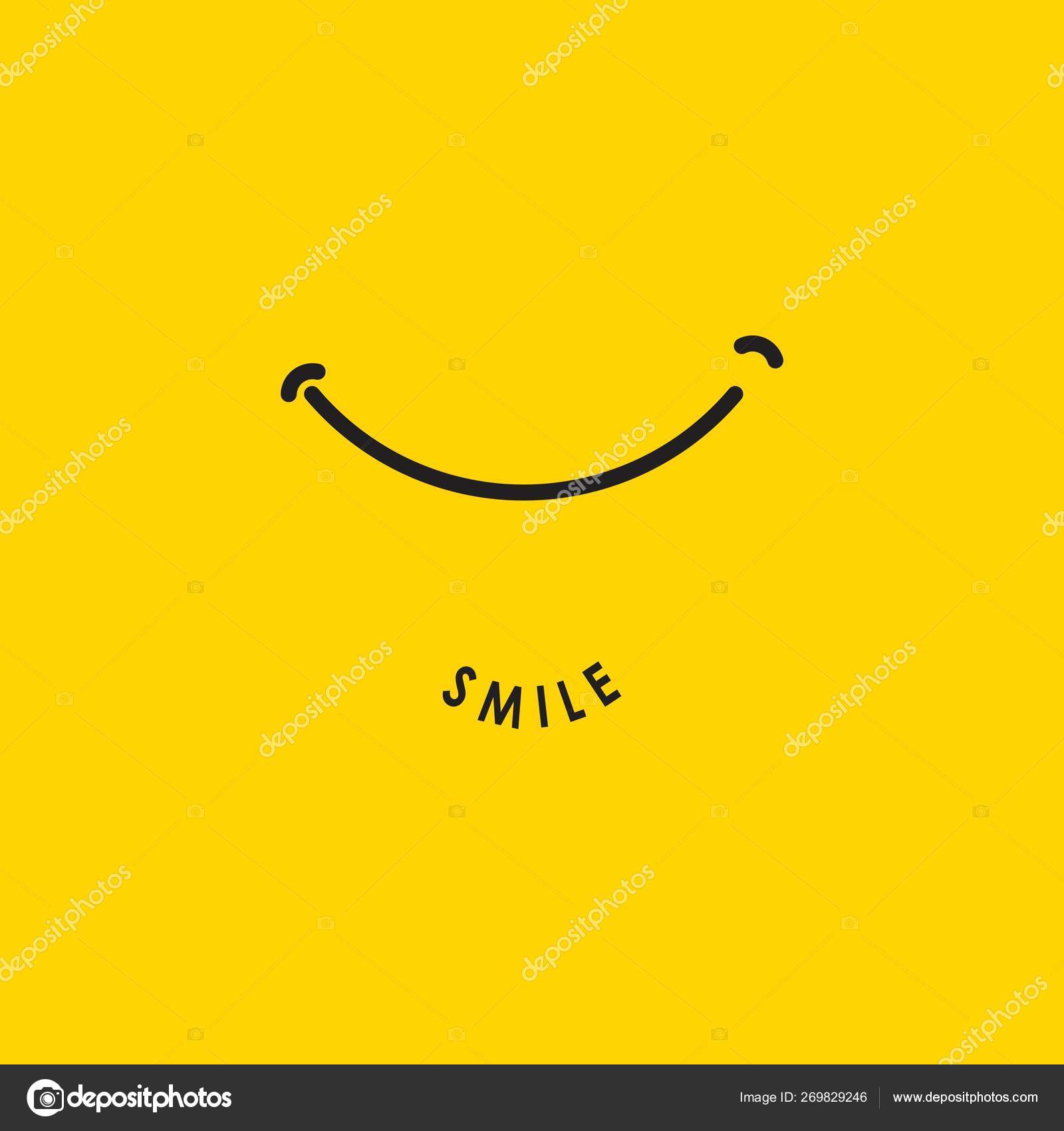 Smile Vector Template Design Illustration Stock Vector Image by ...