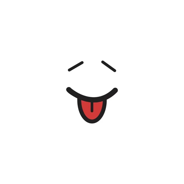 Smiley zunge raus imágenes de stock de arte vectorial | Depositphotos