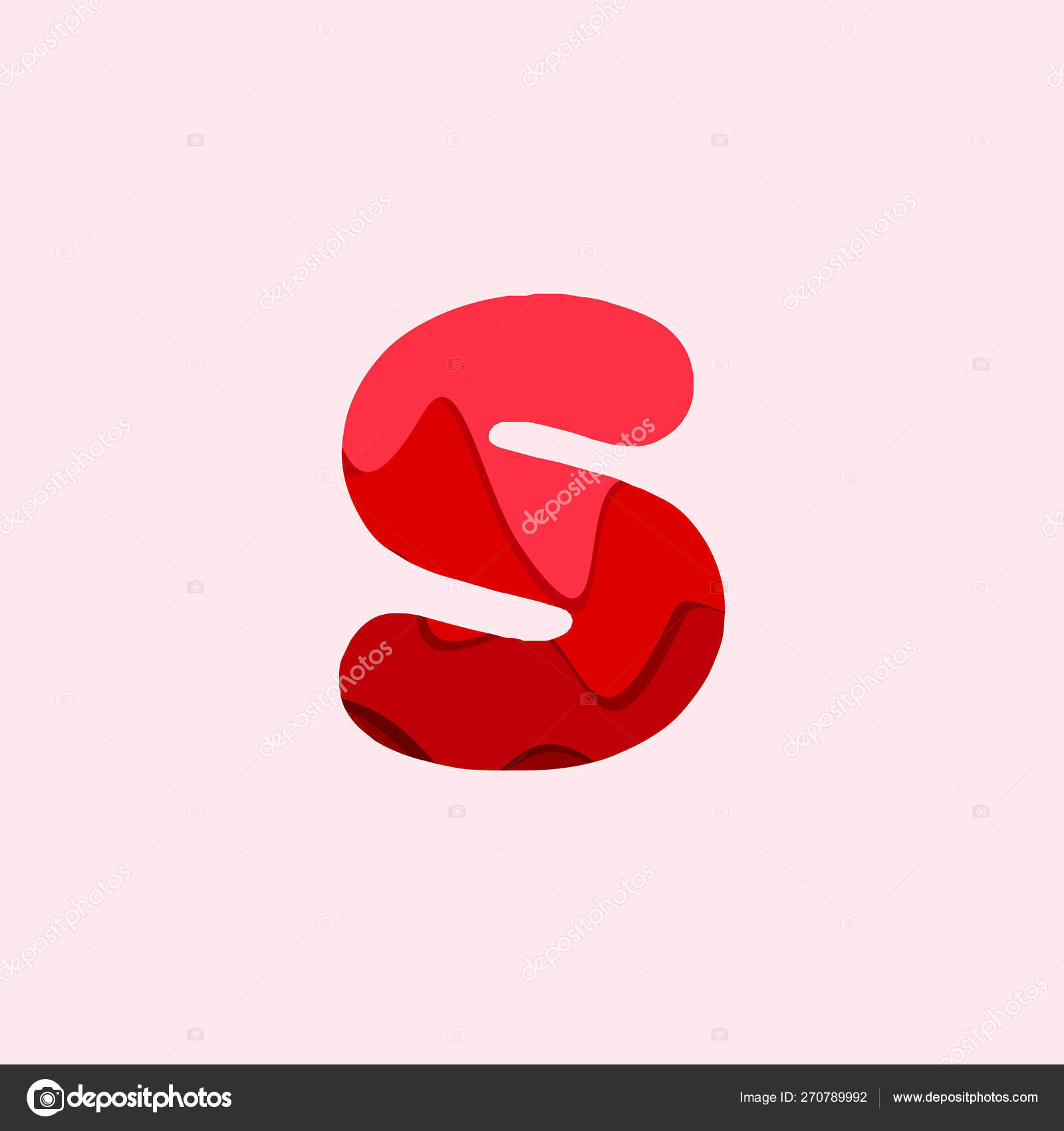 S Blood Font Vector Template Design Illustration Stock Vector Image by ...
