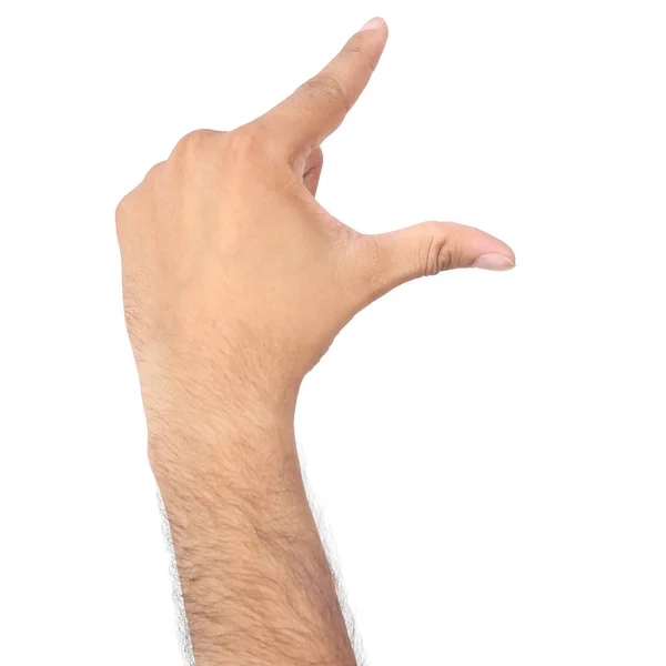 Male hand pointing down Stock Photos, Royalty Free Male hand pointing ...