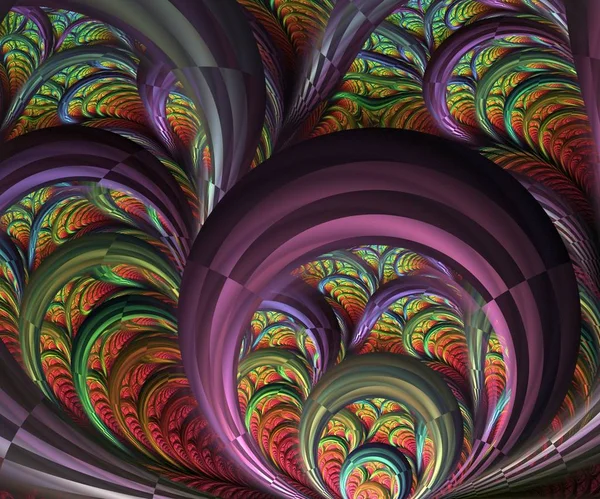 Computer generated fractal artwork - Stock Image - Everypixel