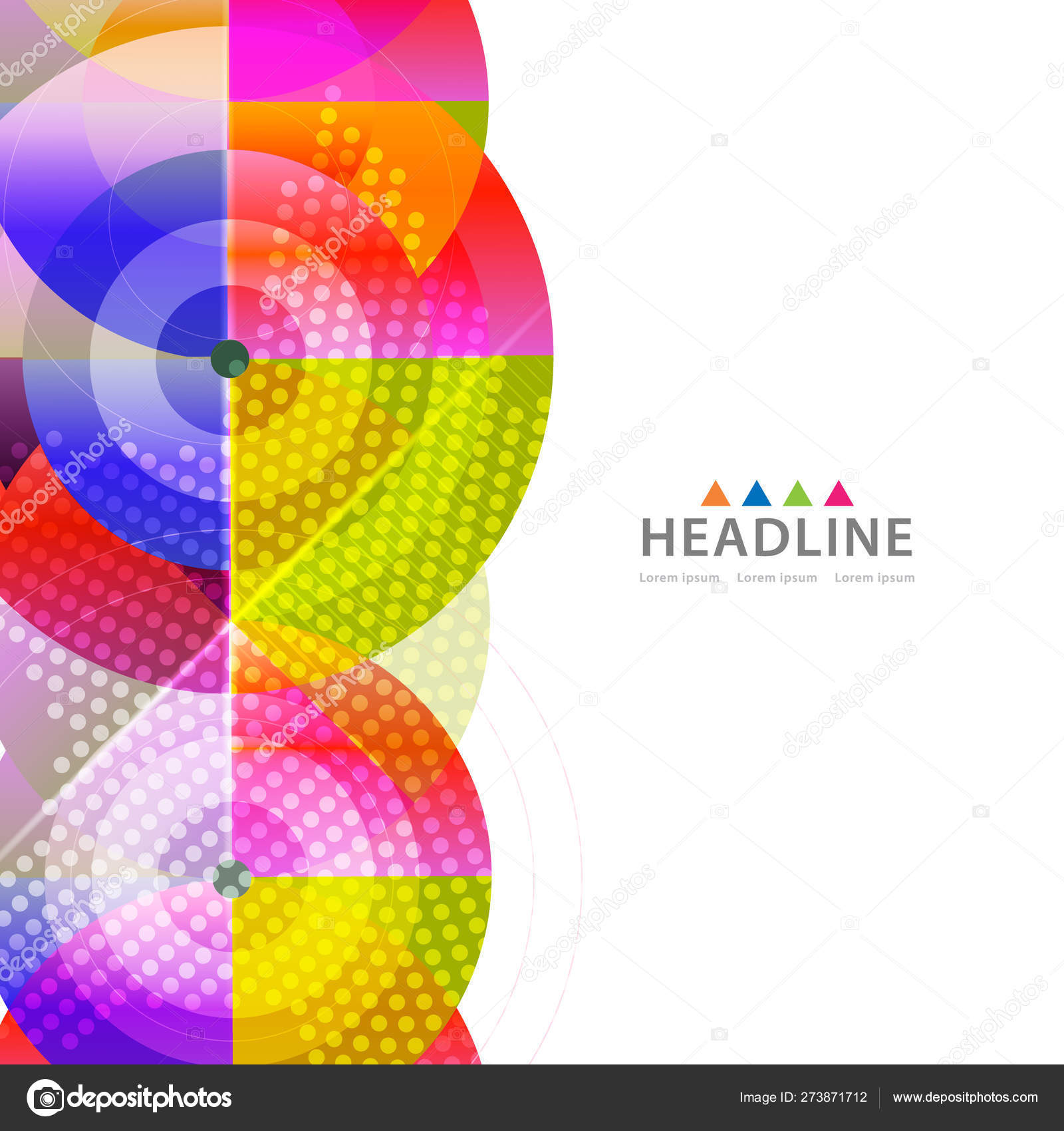 Brochure header layout template Stock Vector by ©stockladym 273871712