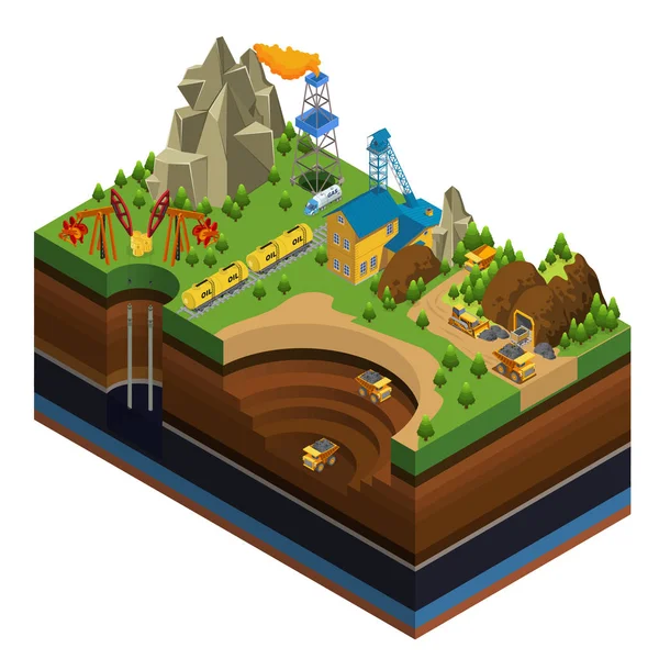 100,000 Underground mining Vector Images | Depositphotos