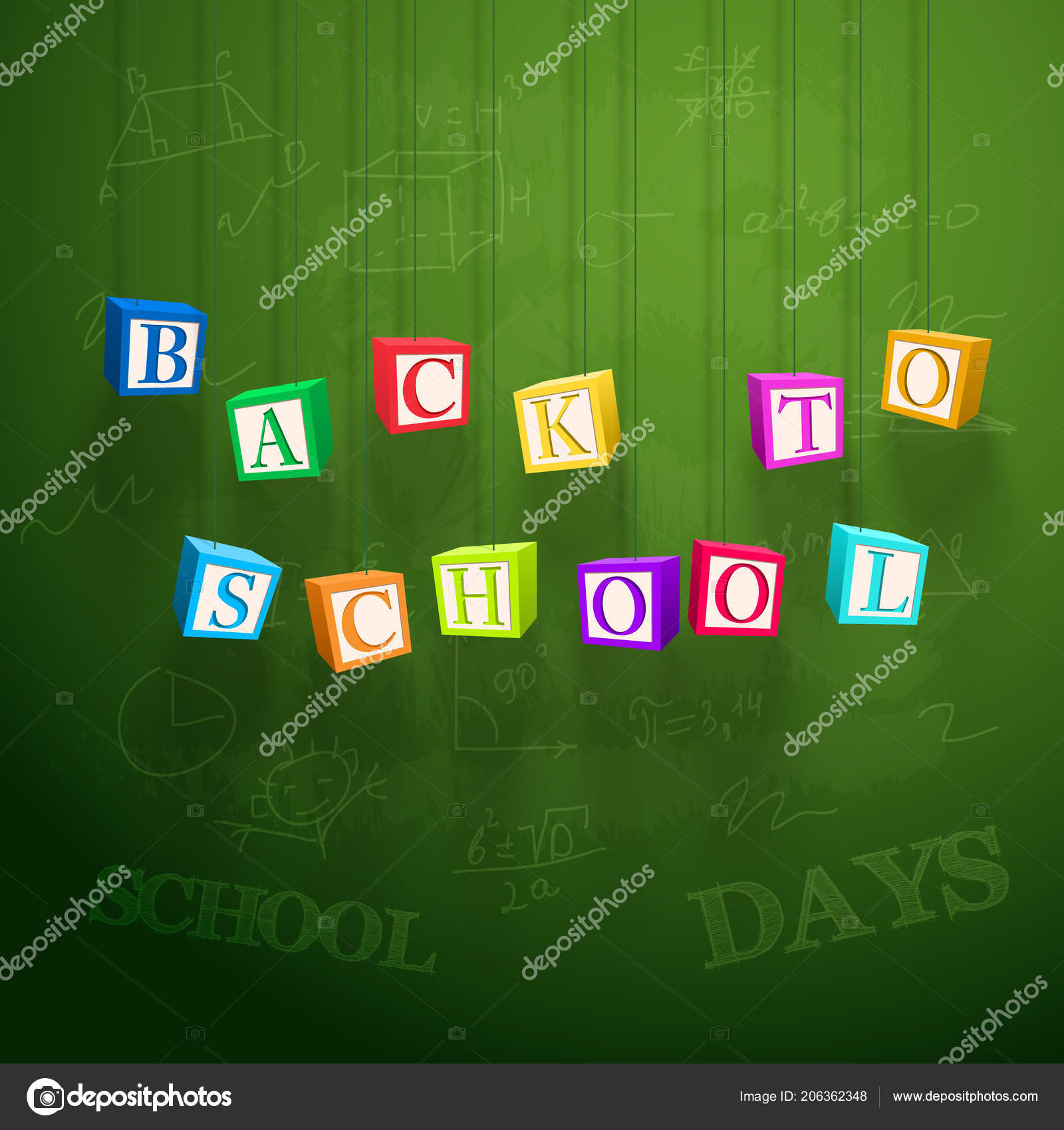 School Learning Poster Stock Vector Image by ©Mogil #206362348