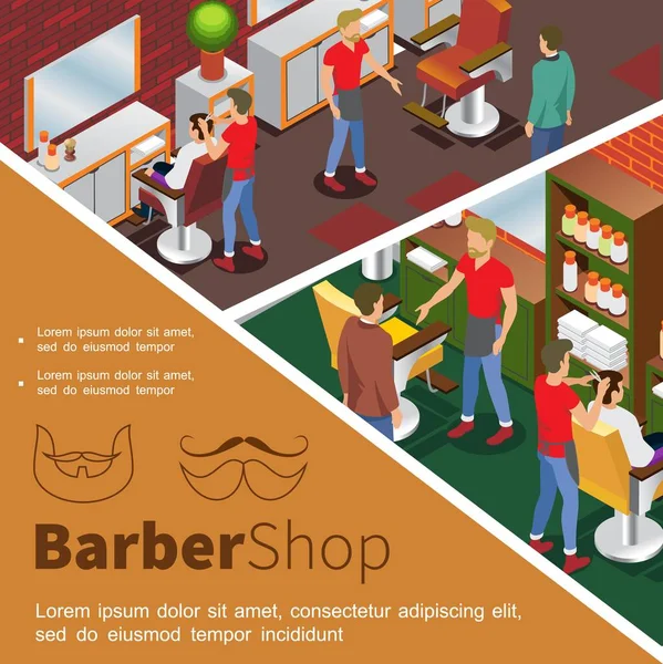 100,000 Barber shop interior Vector Images | Depositphotos