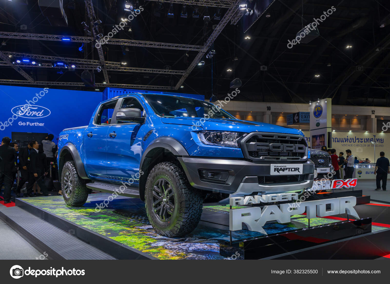 Bangkok Thailand November 2019 New Ford Ranger Raptor Wildtrak Display ...