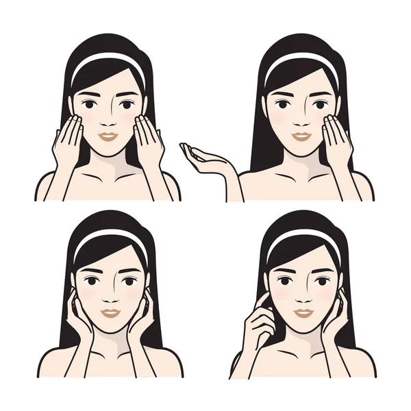 818 Facial steps Vector Images, Facial steps Illustrations | Depositphotos