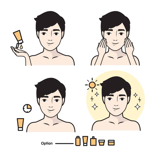 818 Facial steps Vector Images, Facial steps Illustrations | Depositphotos