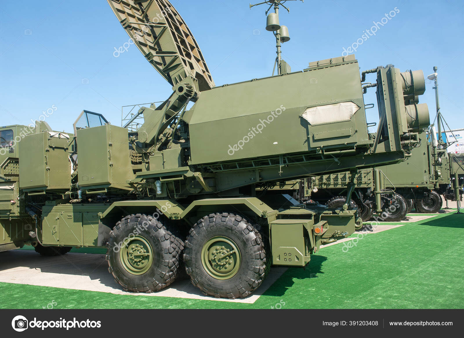 Zhukovsky Russia August 2019 Russian Electronic Warfare System Krasukha ...