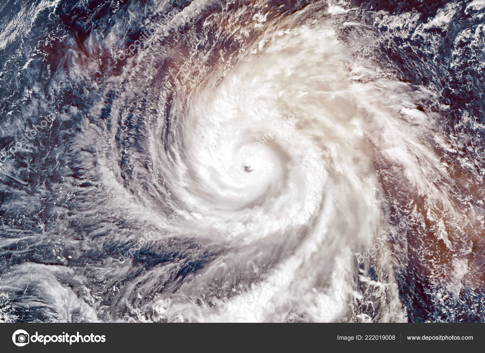 Super Typhoon Yutu Strongest Storm Earth 2018 Satellite View Elements Stock Photo by ©Elf+11 ...