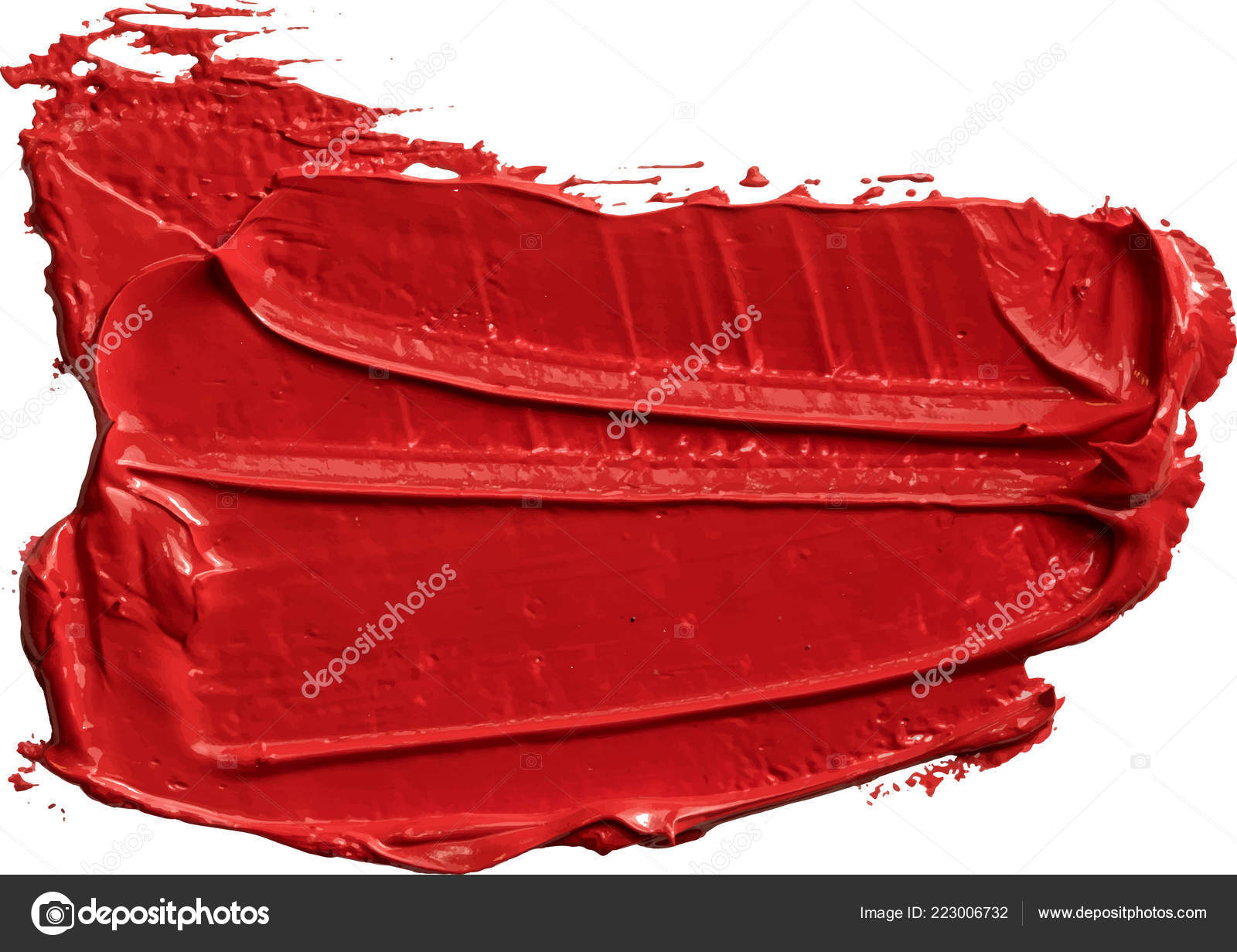 Lipstick Stain Vector