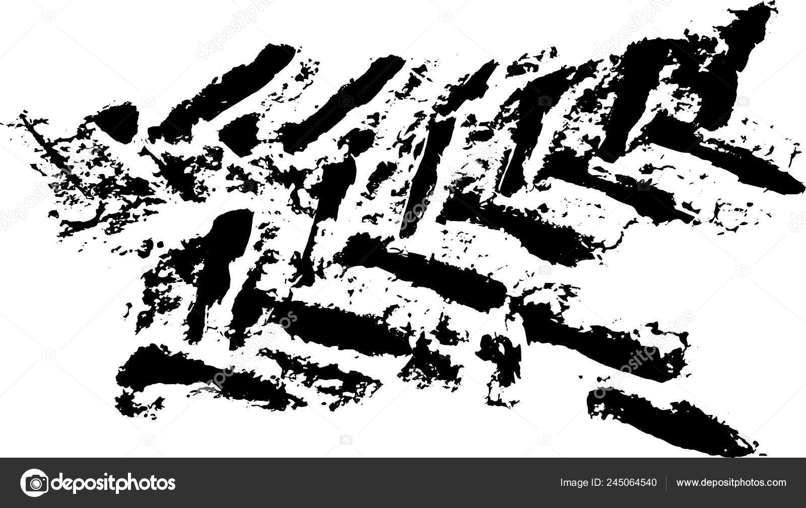Tire Tracks Print Texture Horizontal Grunge Banner Road Background ...