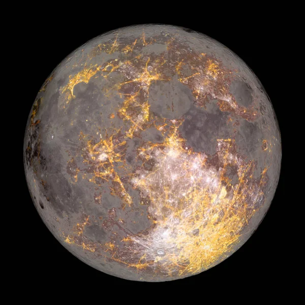 Jupiter moon ganymede — Stock Photo © patrimonio #7977898