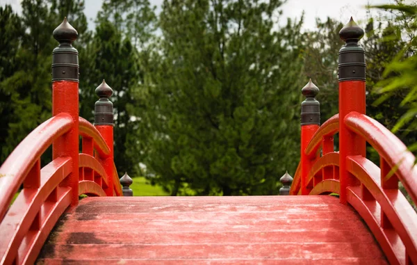 Red stairway bridge Stock Photos, Royalty Free Red stairway bridge ...