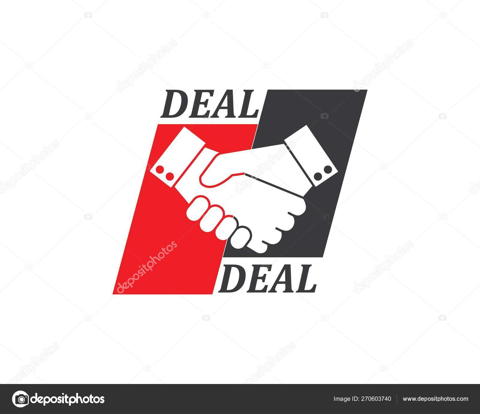 Handshake logo vector icon of business Stock Vector by ©sangidan 270603740