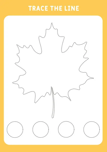 Preschool Worksheet Practicing Fine Motor Skills Tracing Dashed Lines ...