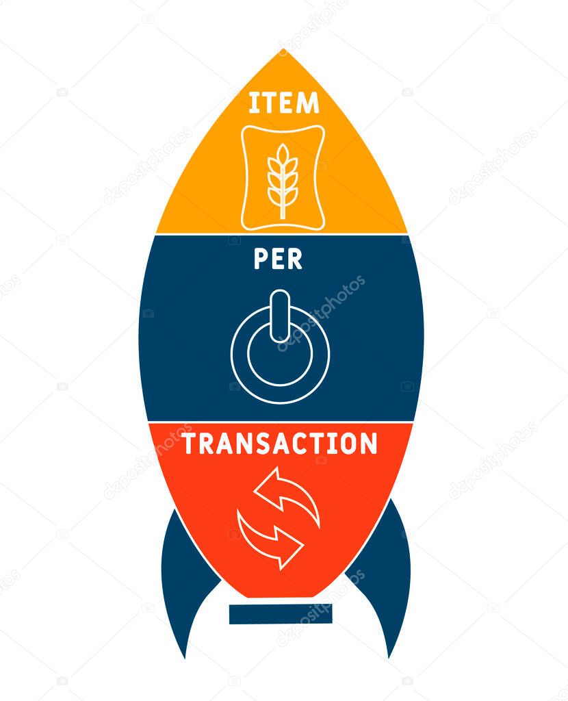 IPT - partida por transacción. acrónimo de concepto de negocio ...