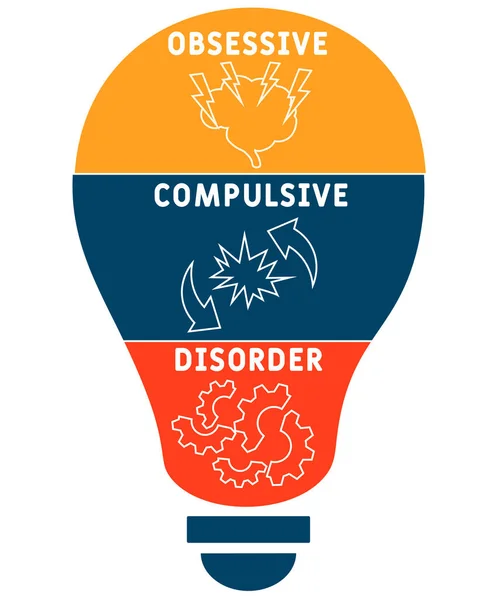 Flat Design People Ocd Obsessive Compulsive Disorder Medical Concept Vector Stock Vector by ©lnc ...