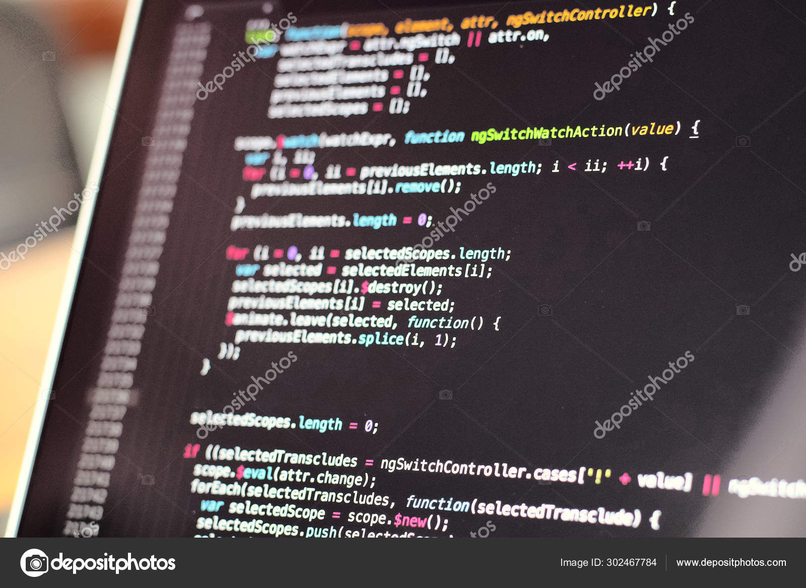 Programming Code Abstract Technology Background Software Deve Stock ...