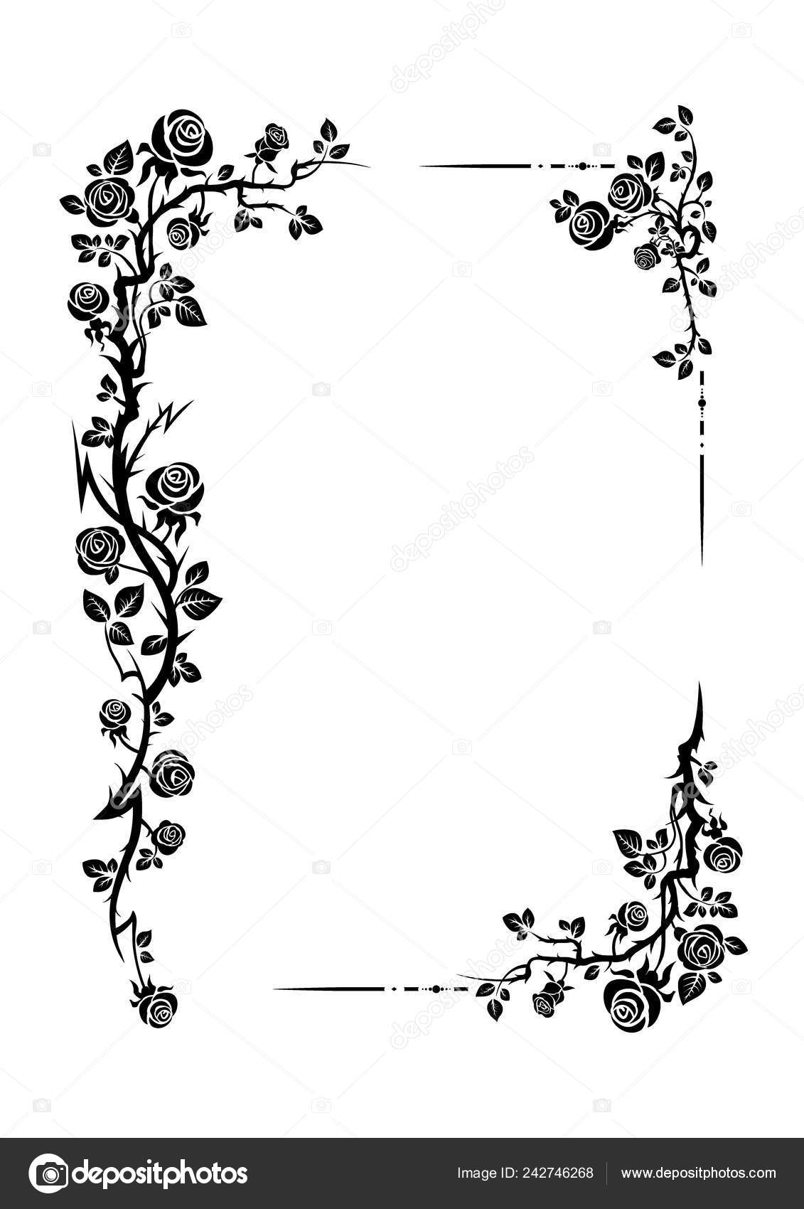 Elegant Black Borders