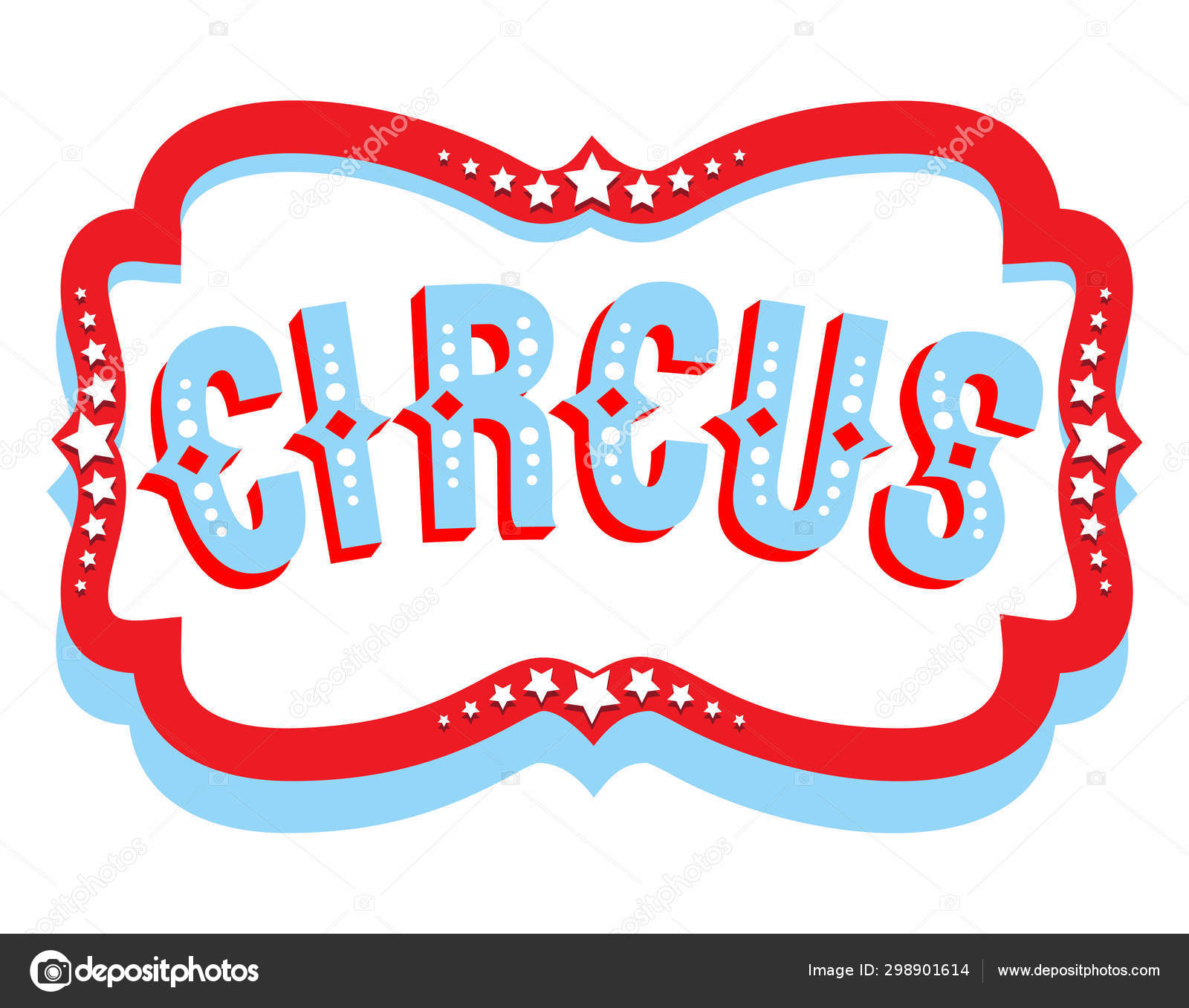 Circus Banner Vector