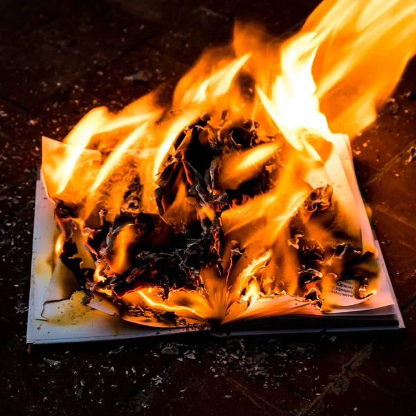 Book on fire Stock Photos, Royalty Free Book on fire Images | Depositphotos