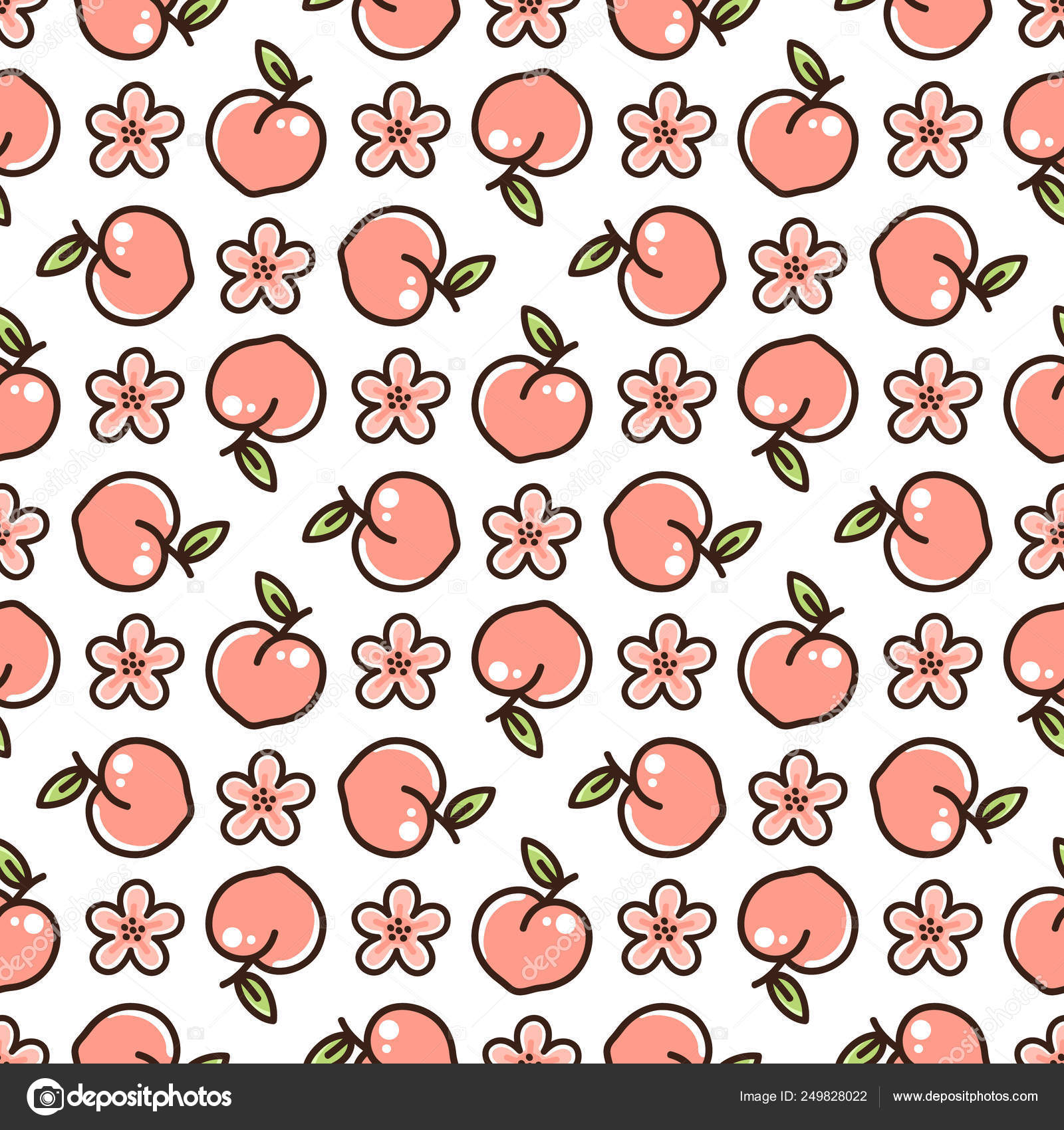 Peach Wallpaper Patterns