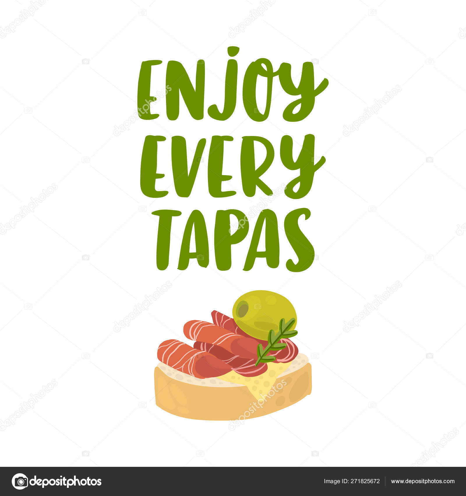 Tapas Clipart