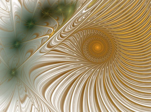 Beautiful fractal floral art. Computer generated graphics. Abstract ...