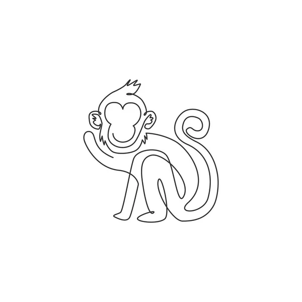 13,752,632 Monkey line drawing Vector Images | Depositphotos