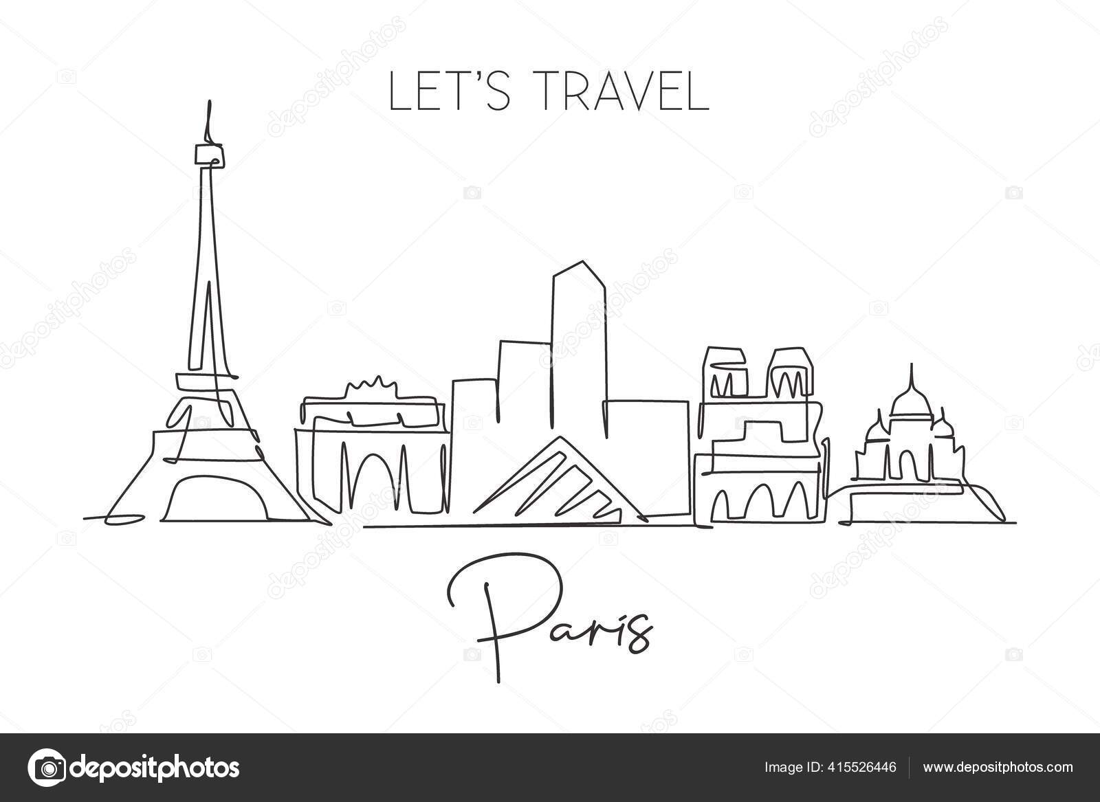 Enkel Skyskraper Tegning SILHOUETTE OF TORONTO SKYLINE AGAINST AN