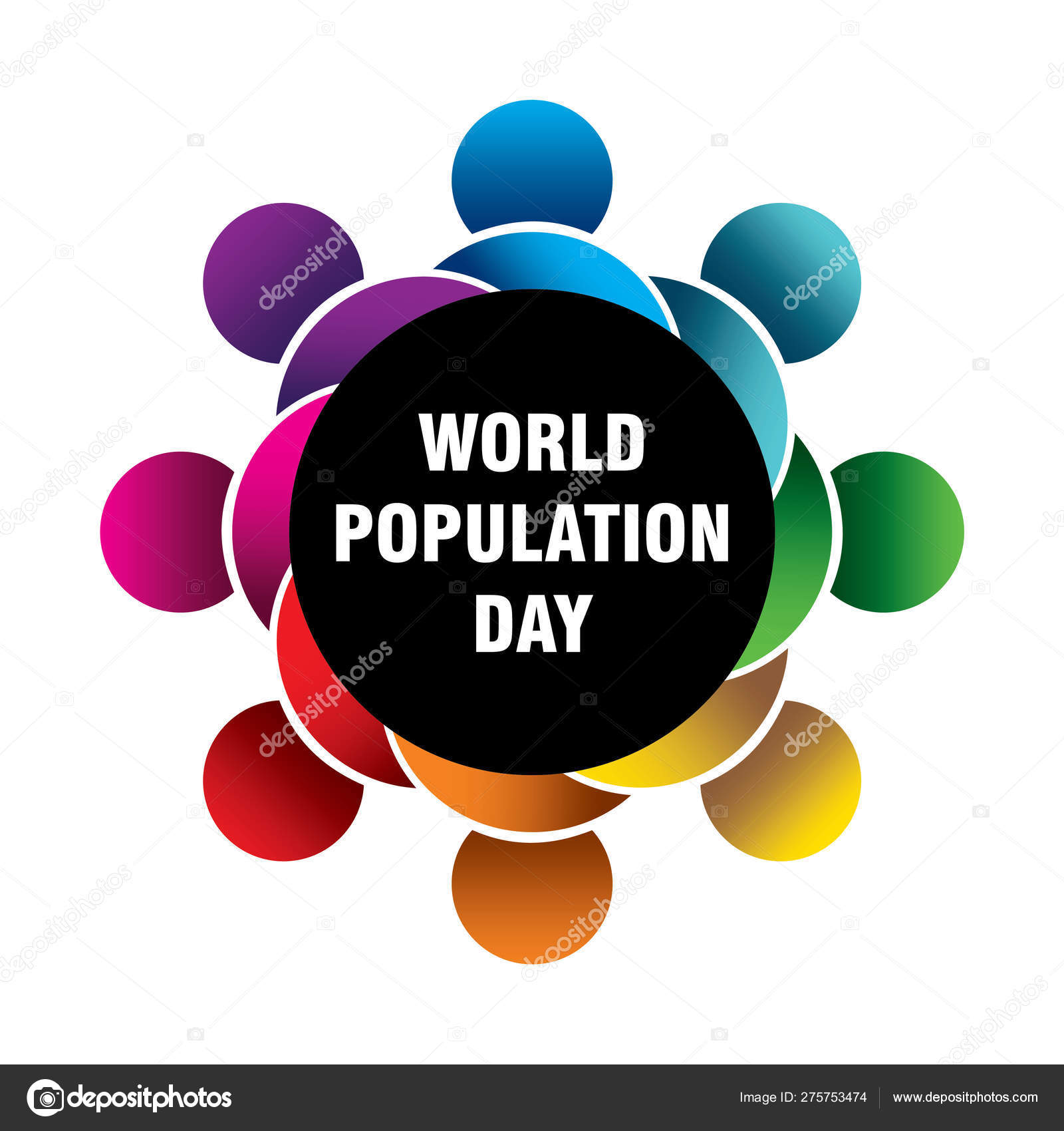 World population day poster design Stock Vector by ©vectotaart 275753474