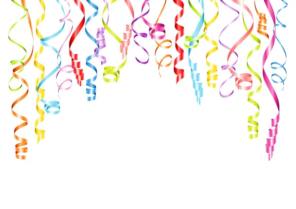 Streamers background Vector Art Stock Images | Depositphotos