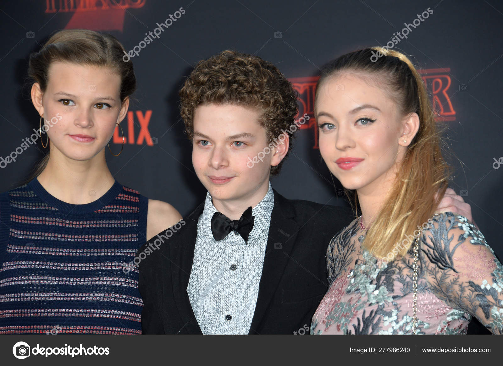 Peyton Kennedy, Sydney Sweeney & Quinn Liebling — Stock Editorial Photo ...
