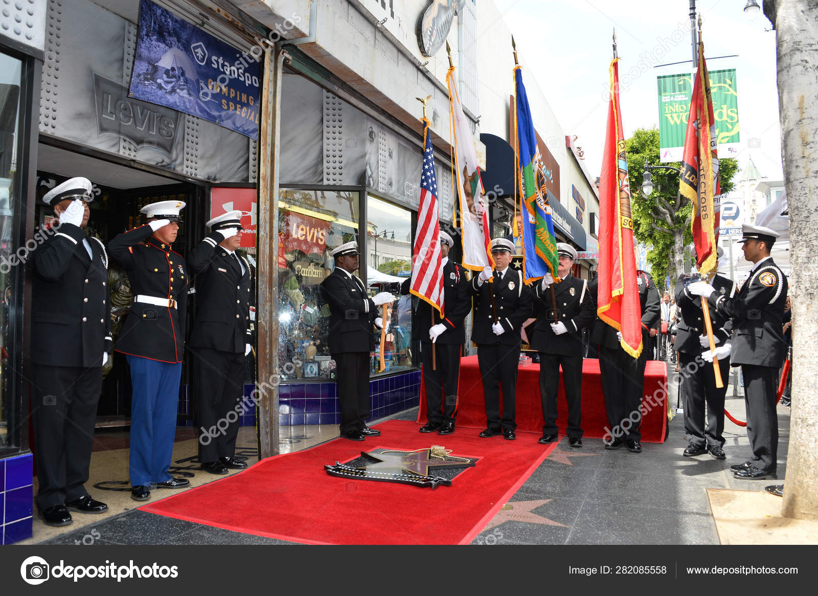 Joint Armed Forces Color Guard – Stock Editorial Photo © Featureflash ...