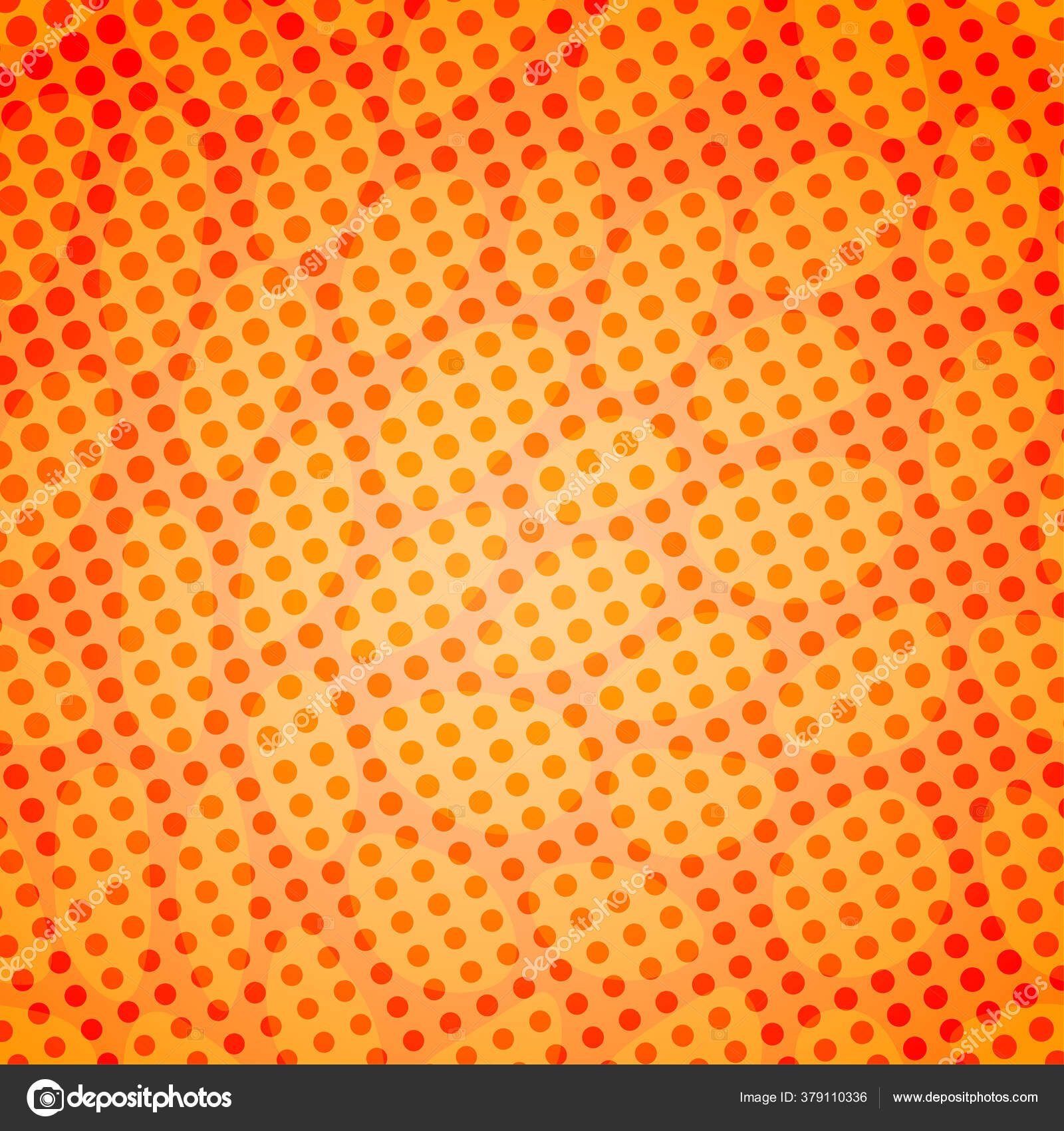 Comic Book Polka Dot Background