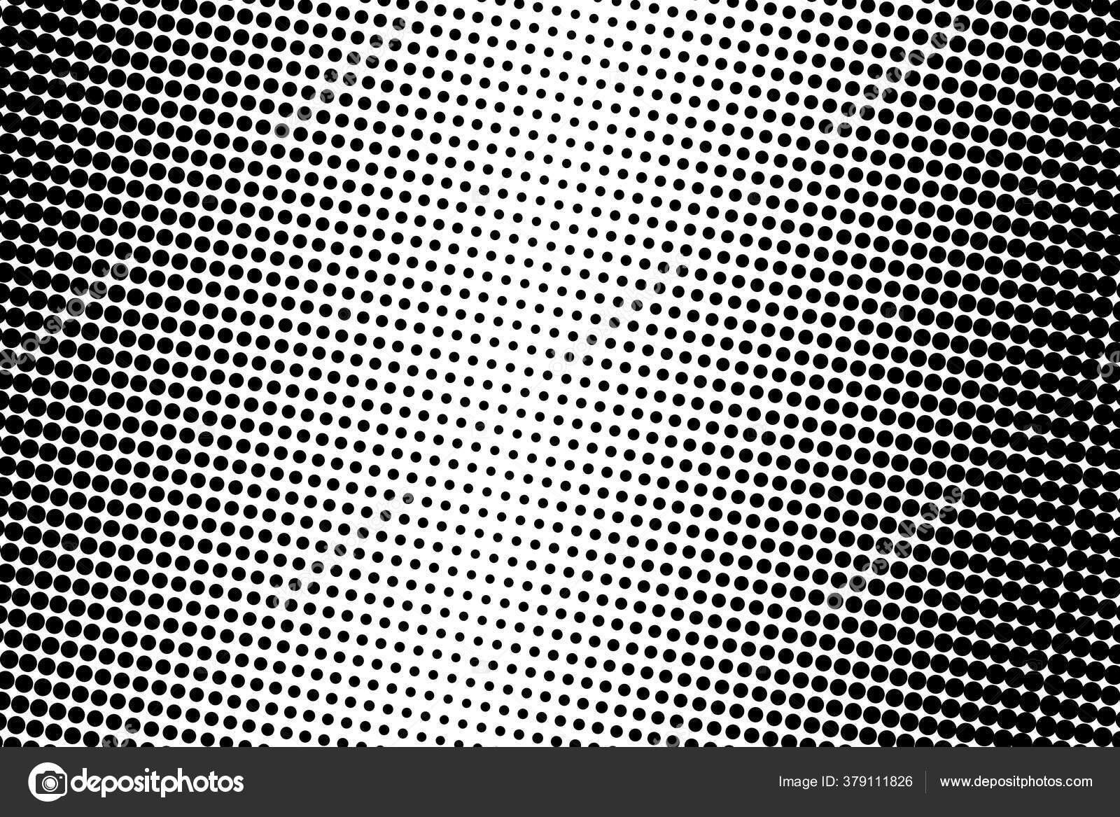 Pop Art Dots Background Geometric Vintage Monochrome Fade Wallpaper ...
