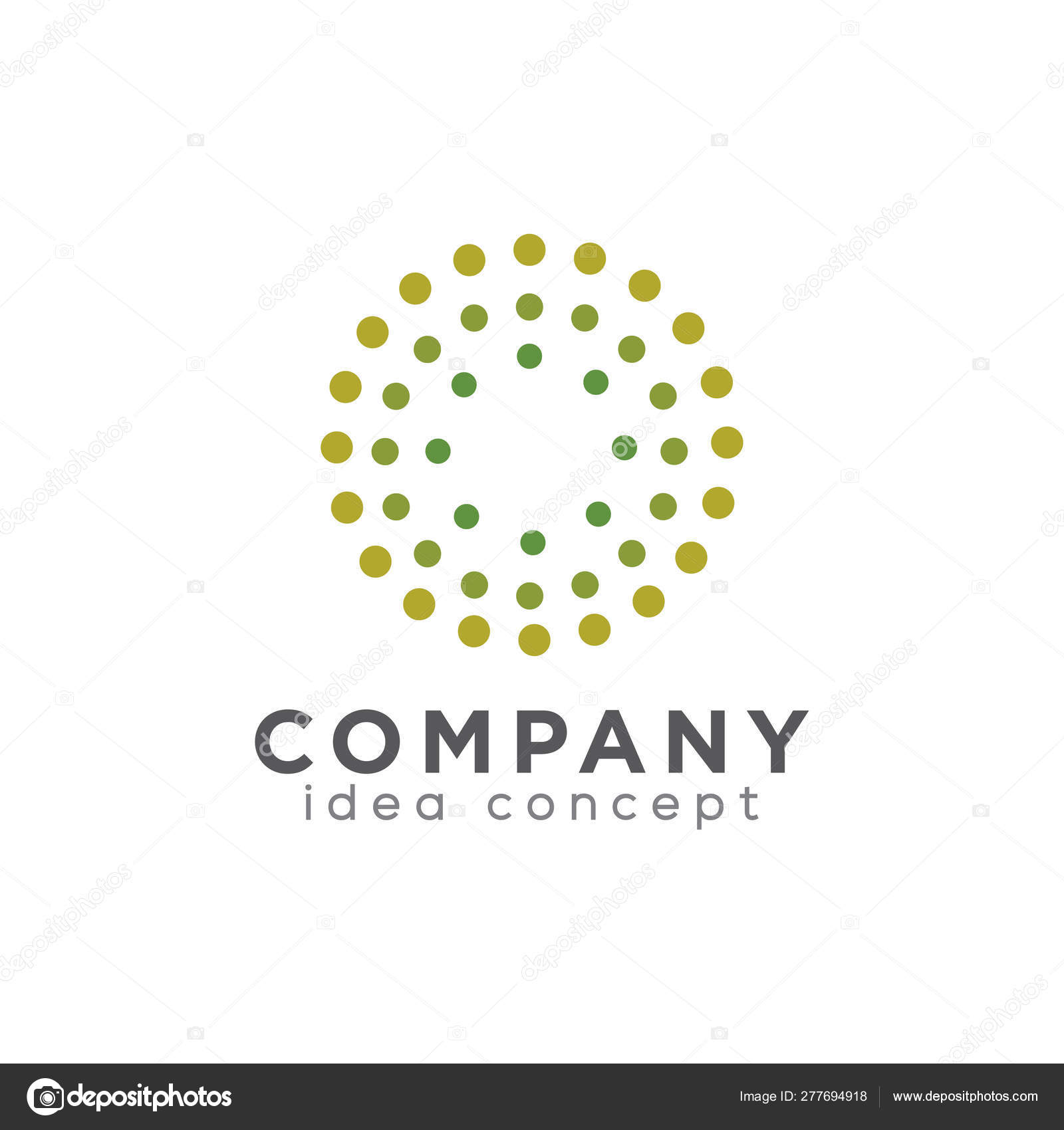 Dot Abstract Concept Logo Design Template Stock Vector by ©Lovoos5 ...