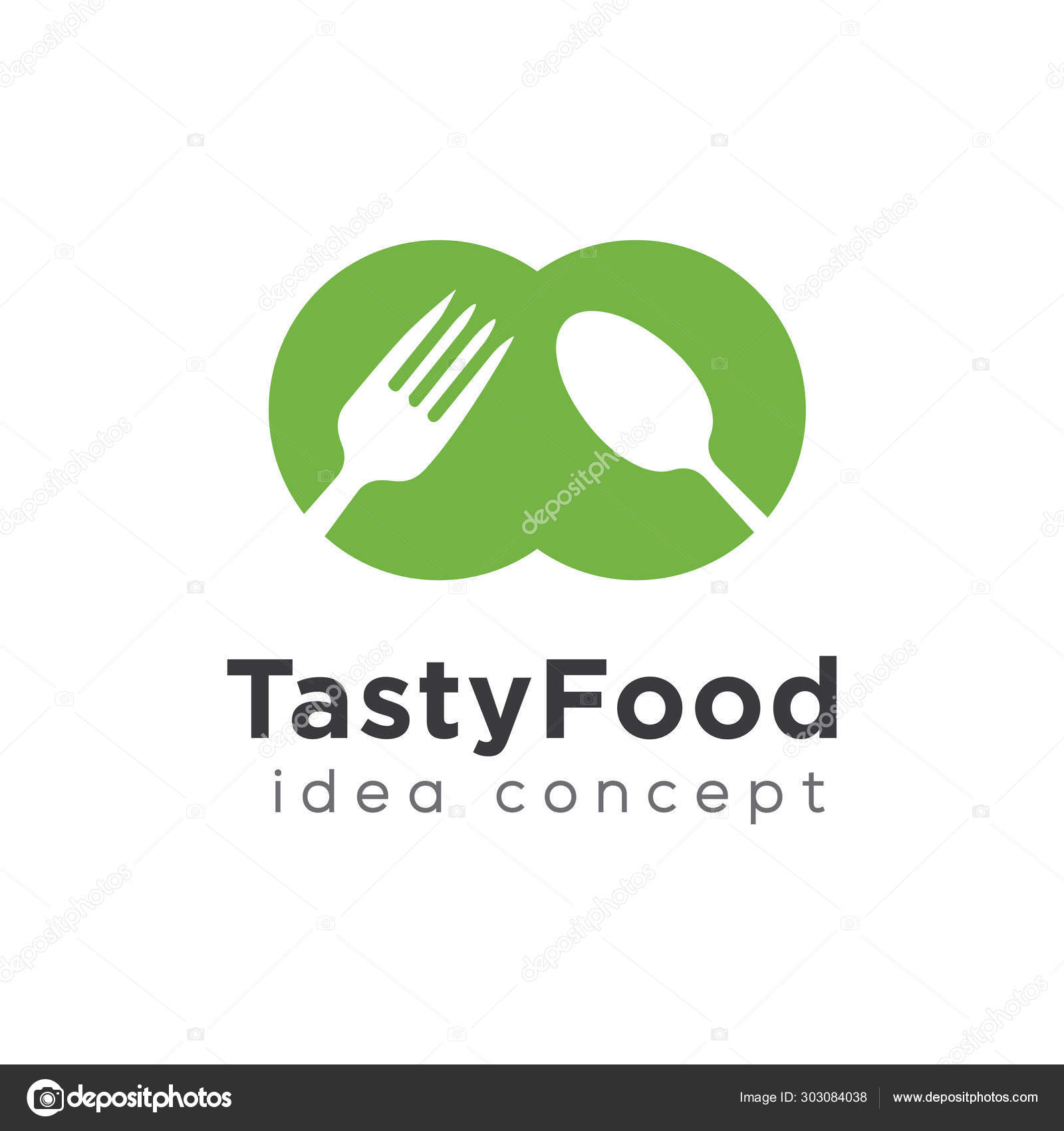 Food Concept Logo Design Template Stock Vector Image by ©Lovoos5 #303084038