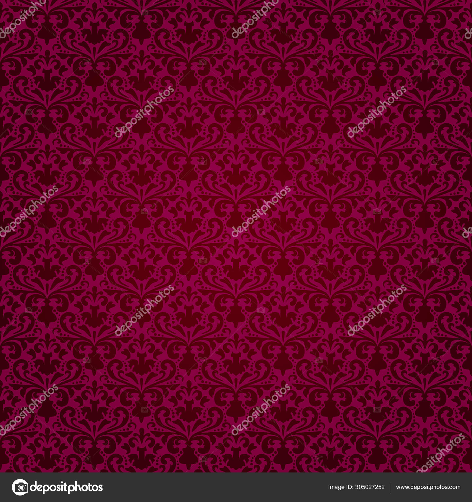 Vector Seamless Purple Background Retro Style Stock Vector by ...