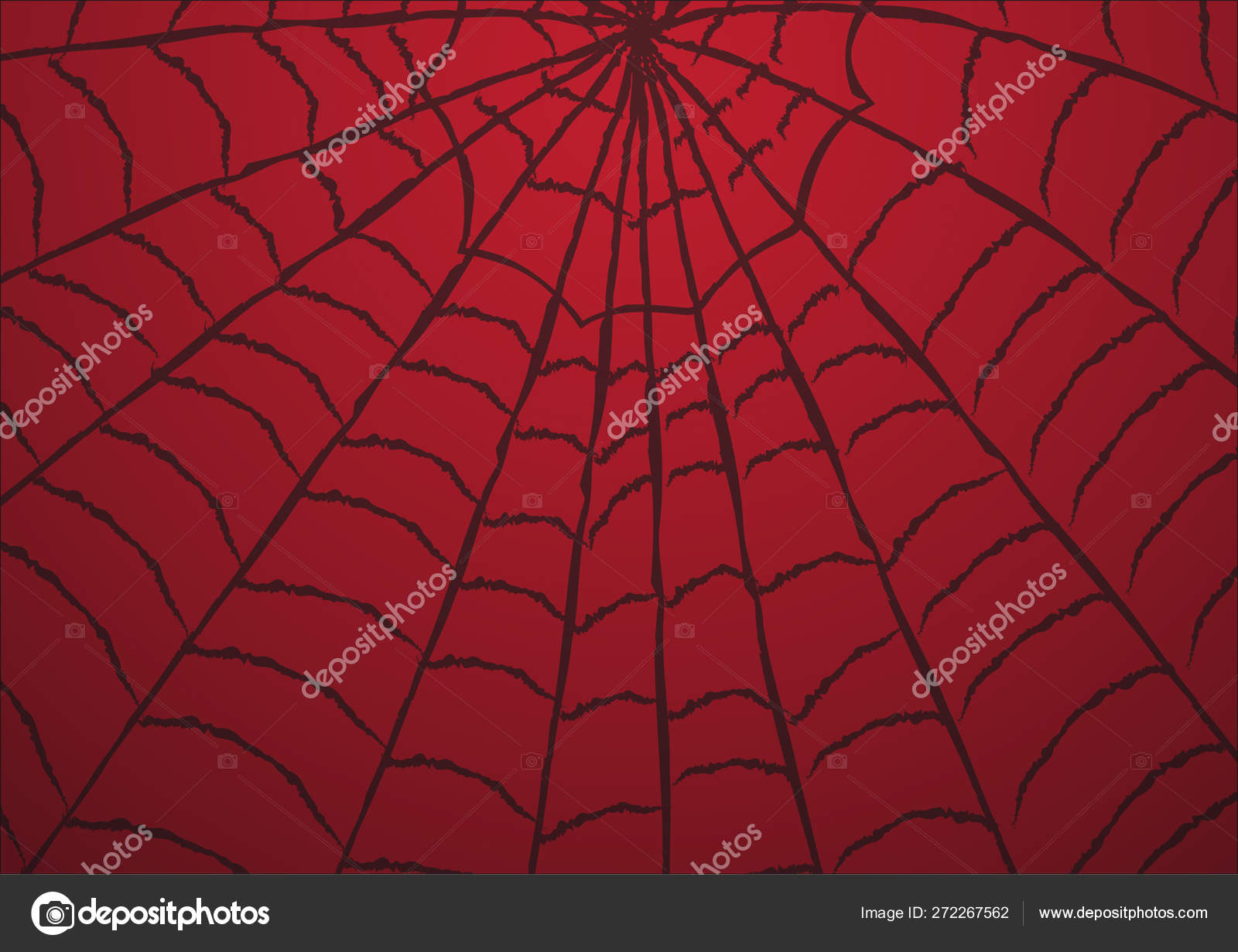 Cobweb Red Background Vector Illustration Design Stock Vector Image by ...